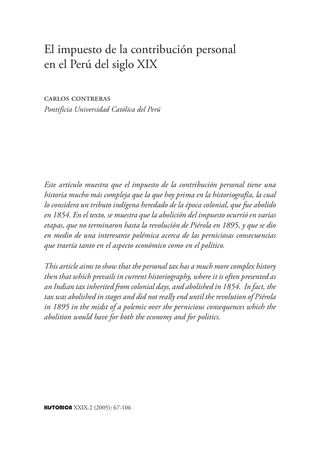 La historia del tributo indígena Carlos Contreras