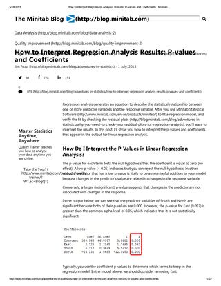 How to Interpret Regression Analysis Results_ P-values and Coefficients _ Minitab