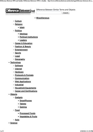 Difference Between NFS and Samba _ Difference Between _ NFS vs Samba
