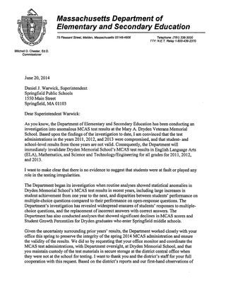 Invalidation Letter From Commissioner
