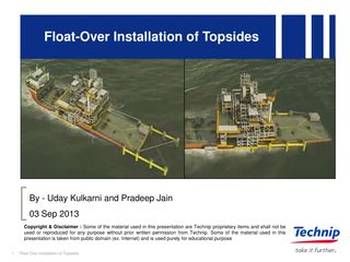 Floatover Installation Methods