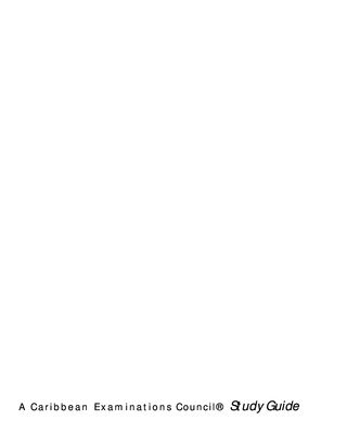 CAPE® Physics - Unit 2 - Study Guide