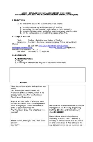 Edoc.site Semi Detailed Lesson Plan for Shs Abm Strand