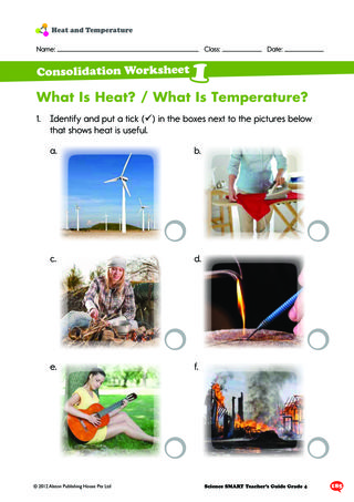grade 4 science heat and temperature