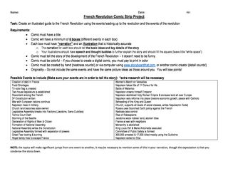 french revolution comic strip