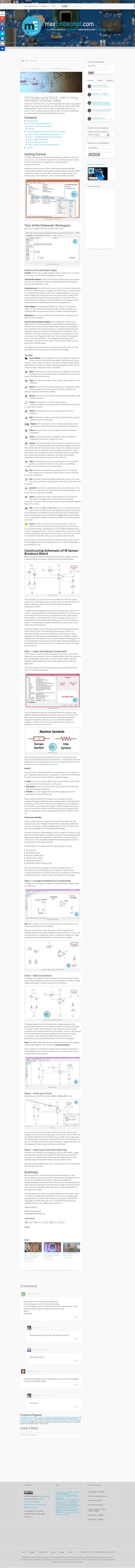 Pcb Design Using Eagle – Part 2_ Using the Eagle Schematic Editor ...